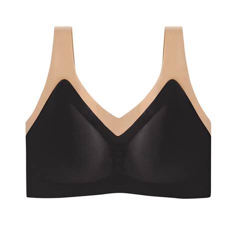 Cfhntfmh Bras For Women No Underwire Soft Stretch Wirefree Liftup