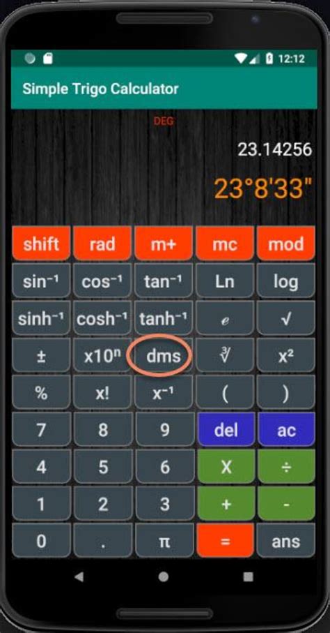 Android 용 Simple Trigonometry Calculator Apk 다운로드