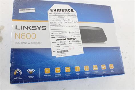 Linksys Dual Band Wifi Router Property Room