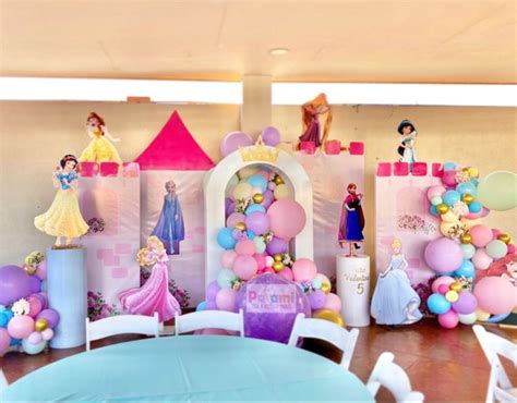Fiesta De Princesas Decoración Decoracion Cumpleaños De Princesas