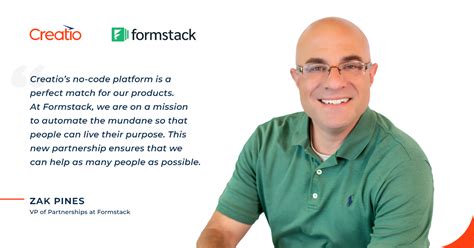 Creatio Partners With Formstack To Provide Its Customers With Ai