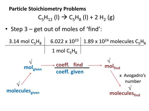 Ppt More Stoichiometry Problems Involving Volume Or Particles Or Energy Powerpoint