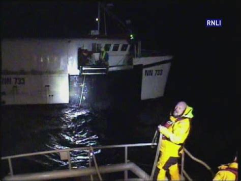 Peterhead Rnli Launch To Assist Catamaran Rnli