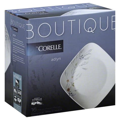 World Kitchen Corelle Boutique 16 Pieces Adlyn Dinnerware Set 1 Set
