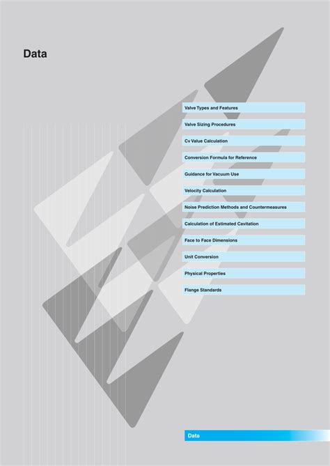 PDF Valve Types And Features Valve Sizing Procedures Cv Value Calculation Conversion Formula