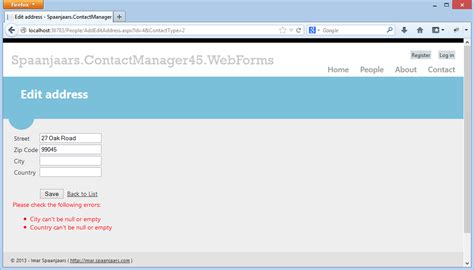 ASP NET N Layered Applications Introduction Part Imar Spaanjaars