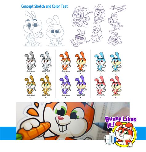 Honey Bunny Stickers For Hike Messenger On Behance