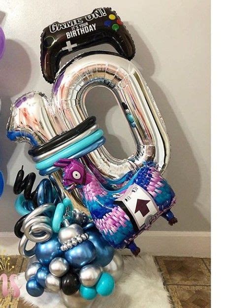 Fortnite Ideas In Balloon Bouquet Balloon Decorations Balloons