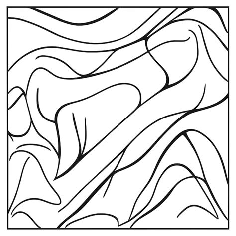 Texturas ilustração vetorial doodle arte de linha vetor Premium gerado IA