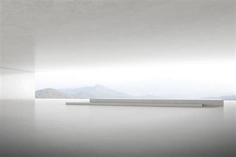 자연 배경에 큰 창이있는 빈 콘크리트 방의 3d 렌더링 제품 프리젠 테이션을위한 빈 공간 배경 주제에 대한 스톡 사진 및 기타 이미지 Istock