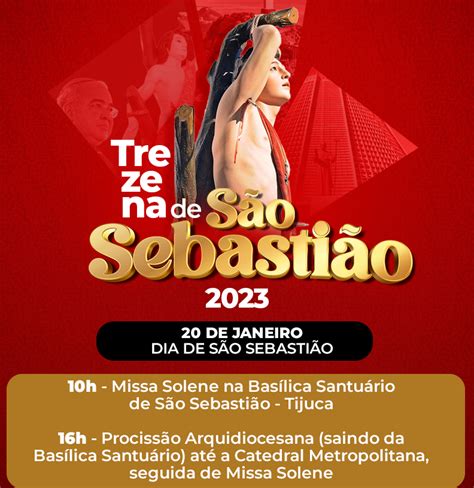 Procissão E Missas Vão Marcar O Dia De São Sebastião Rádio Catedral