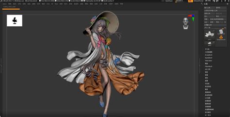陈伟铖 Zbrush二次元美少女手办模型制作流程教学【附赠zbrush快速入门】