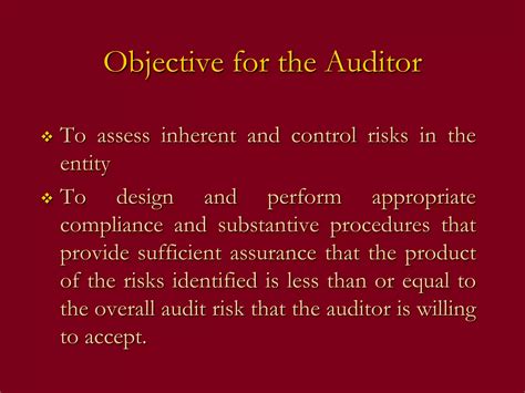 Risk Based Audit Approach Ppt