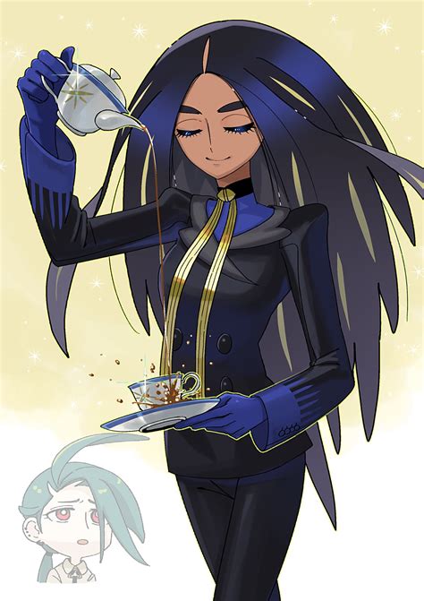 Rika And Geeta Pokemon And 1 More Drawn By Lvetica Danbooru