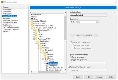 Solved Error 7 When Calling A Class In An Executable On Crio Target