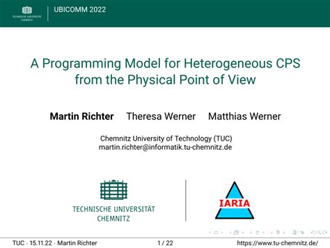 Pdf A Programming Model For Heterogeneous Cps From The Physical Point Of View
