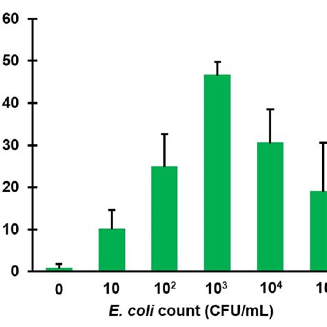The Result Of Paper Microfluidic Assay For The Escherichia Coli In