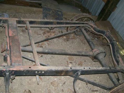 Sell New 1928 1931 Ford Model A Frame Fresh Antique Car Barn Find
