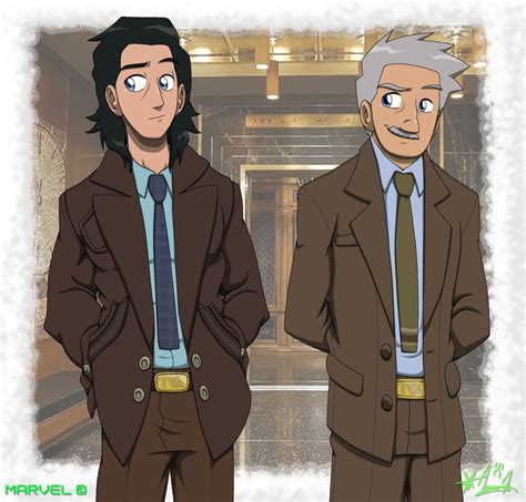 Loki And Mobius By Digiphantom1994 On Deviantart