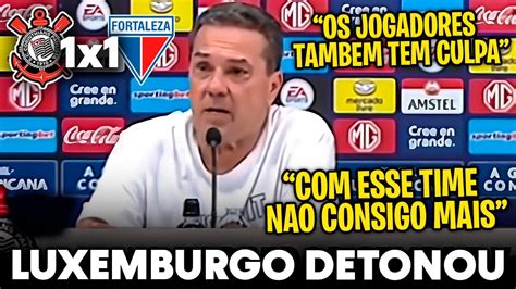 SOLTOU O VERBO OLHA O QUE O LUXEMBURGO FALOU APÓS EMPATE CONTRA