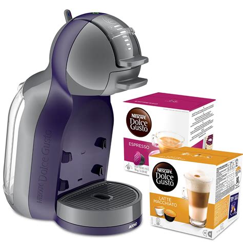Café Fácil Cafeteira Expresso Dolce Gusto Mini Me Automática Roxa v cápsulas