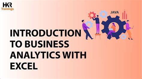 Introduction To Business Analytics With Excel Business Analytics Hkr Trainings Youtube