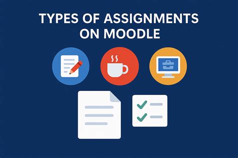 What Types Of Assignments Are Available On Moodle Zencopa