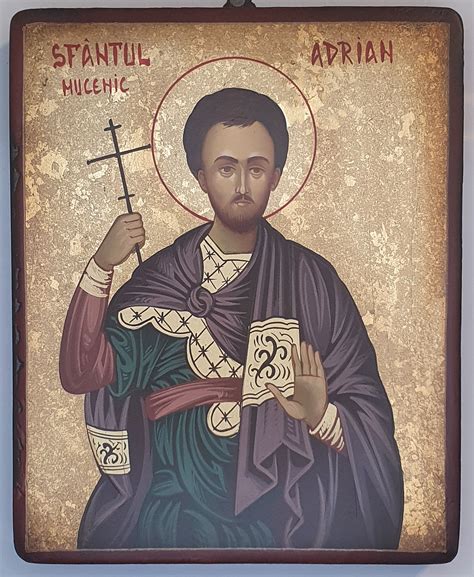 Icoane Cu Sfinti Sf Adrian