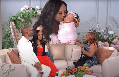 Kenny Lattimore Judge Faith Jenkins Reveals First Picture Of Baby