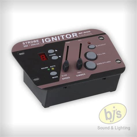 Strobe Ignitor Controller Bjs Sound And Lighting Hire