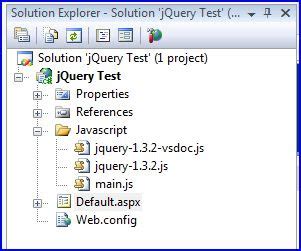 MWTech How To Get JQuery Intellisense Working With VS