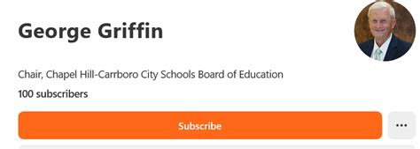 Chccs School Board Chair George Griffin Addresses The School Bond