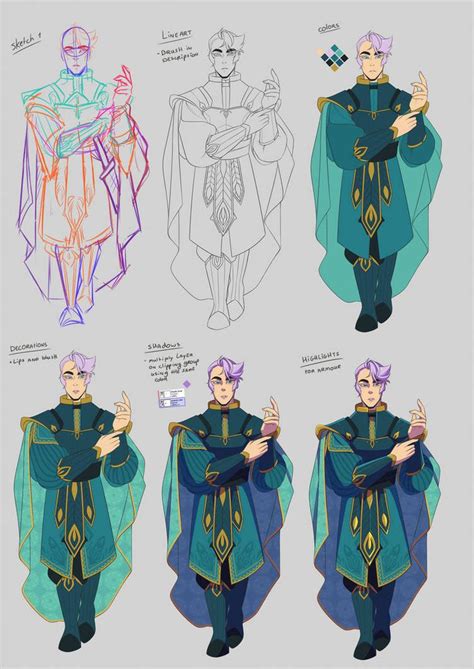 Gerret Step By Step By Looji On Deviantart Character Design