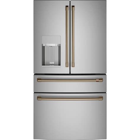 Cafe Ge Café French Door Refrigerator Brushed Bronze Door Handle Set