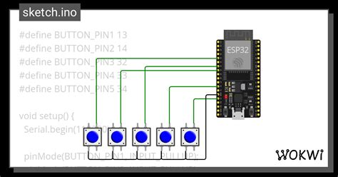 Esp Input Button Test Wokwi Esp Stm Arduino Simulator
