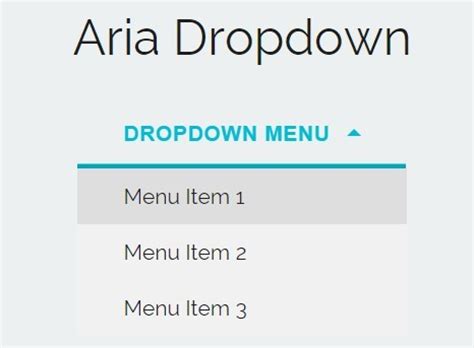 Accessible Animated Dropdown Menu With JQuery And CSS3 Free JQuery Plugins