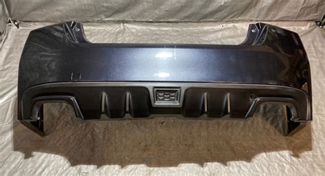2015 2020 Subaru Wrx Sti Rear Bumper Cover W Trim Dark Gray Metallic