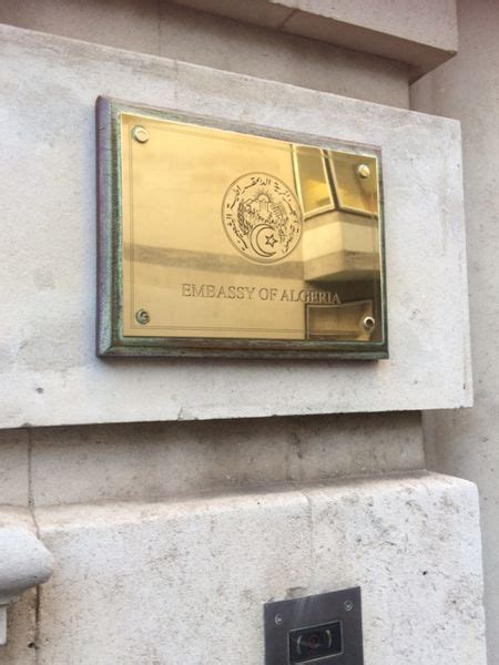 Embassy Of Peoples Democratic Republic Of Algeria London