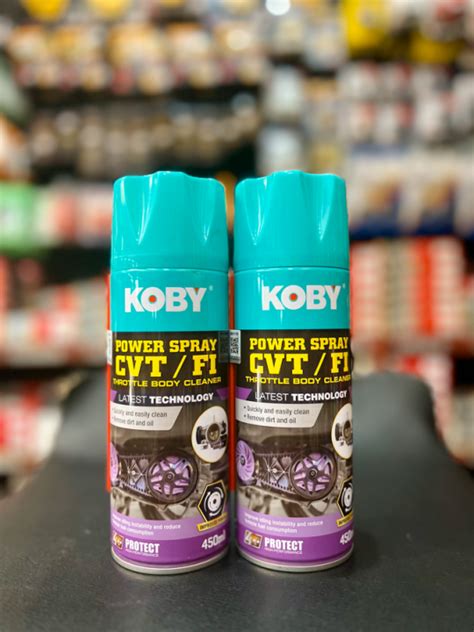 Koby Power Spray Cvt Fi Throttle Body Cleaner 450ml Lazada Ph