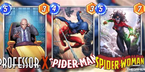 The Best Cards For A Spider Man Deck In Marvel Snap