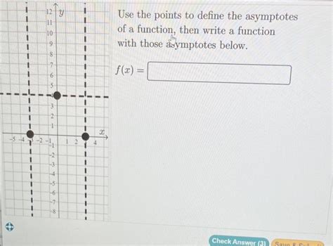 solved write an equation for the function f x shown the