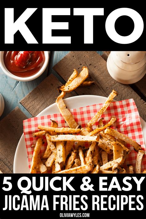 5 Keto Air Fryer Jicama Fries Recipes