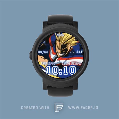 Kinggrim87 All Might Watch Face For Apple Watch Wearos Galaxy
