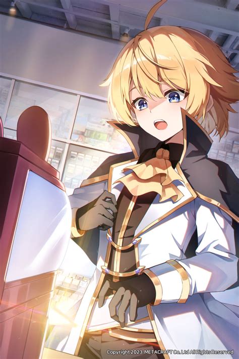 Safebooru 1girl Black Cape Black Gloves Black Pants Blonde Hair Blue