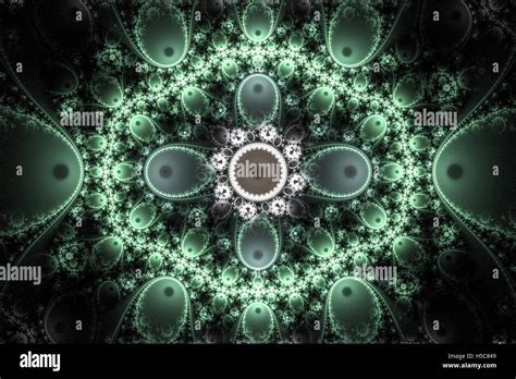 Fractal Mathematic Algorithm Generated Art Picture Illustration Can