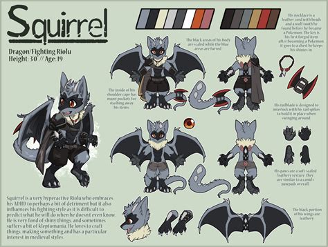 Squirrel The Drackal Riolukobold Ref Sfw — Weasyl Squirrel The Drackal Riolukobold Ref Sfw — Weasyl