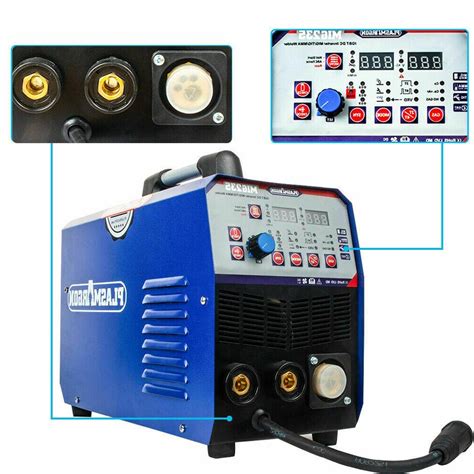 200Amp Inverter MIG TIG ARC Welder Gas Gasless MIG