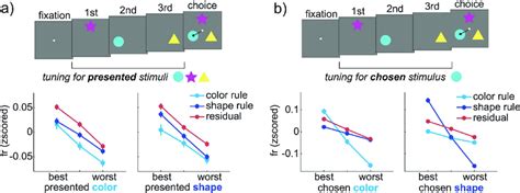 Effects Of Rules On Neuronal Tuning For Stimulus Features And Choice Download Scientific