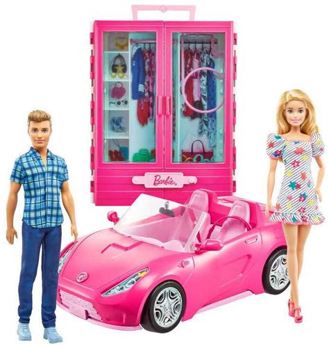 Mattel Barbie And Ken Ultimate Closet With Convertible Pink Doll Playset
