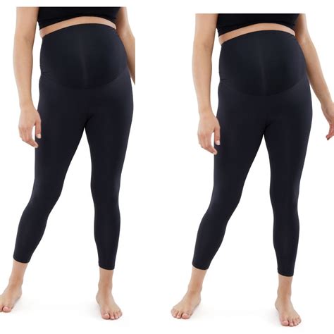 Ingrid And Isabel Basics Maternity 78 Active Legging With Crossover